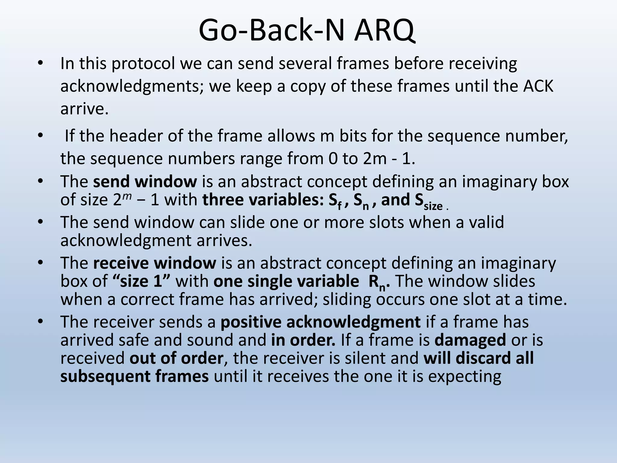 Different protocols for data communication networks | PPTX