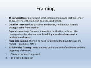 Different protocols for data communication networks | PPTX