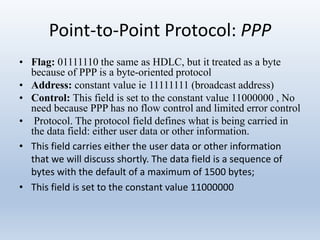 Different protocols for data communication networks | PPTX
