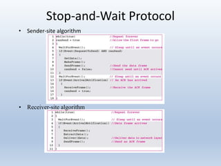 Different protocols for data communication networks | PPTX