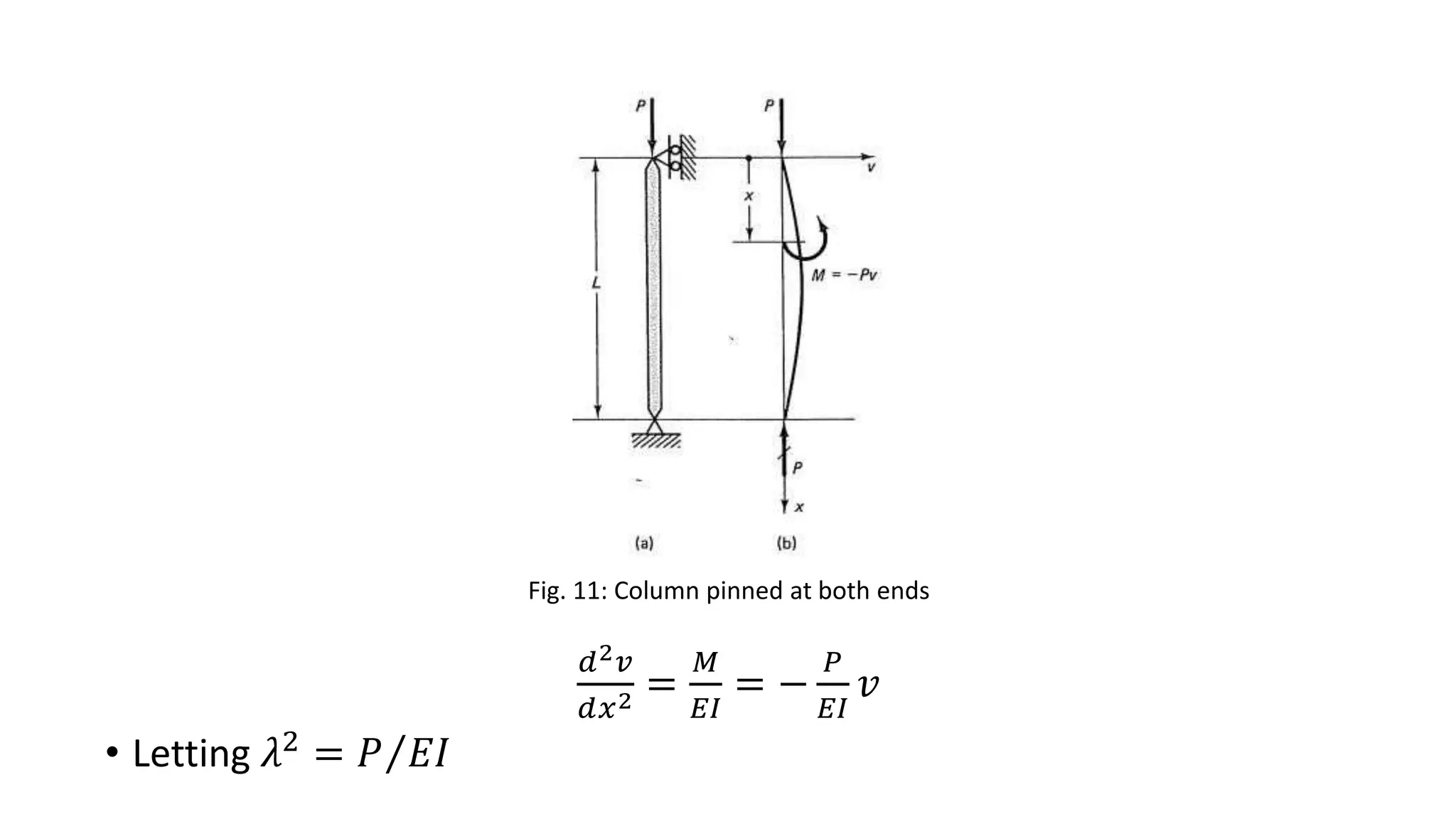 Chapter 11: Stability of Equilibrium: Columns | PPTX