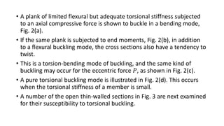 Chapter 11: Stability of Equilibrium: Columns | PPTX