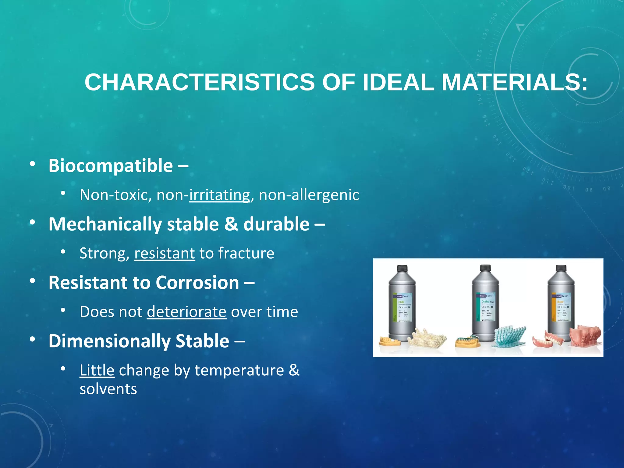 Introduction to dental materials | PPT
