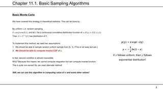 PRML Chapter 11 | PPT | Free Download