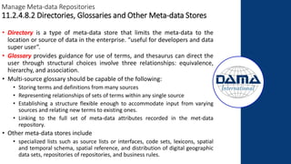 Chapter 11: Meta-data Management | PPT
