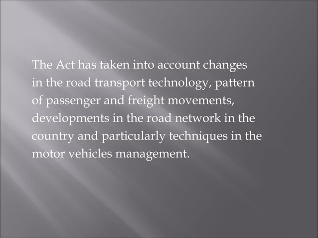 Motor Vehicle Act | PDF