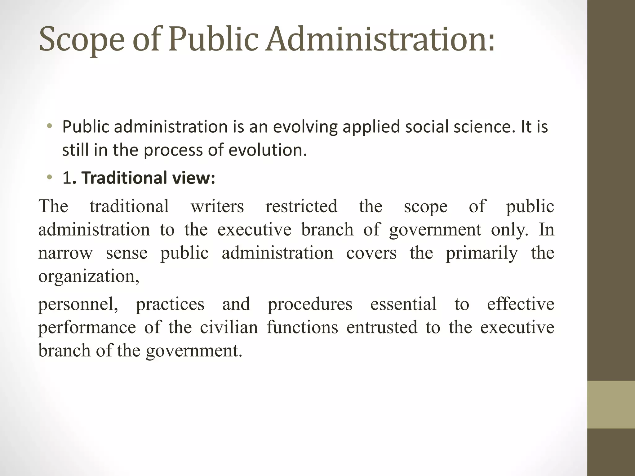 Introduction to Public Administration | PPTX