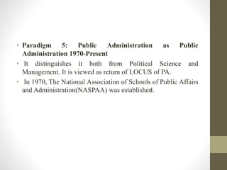 Introduction to Public Administration | PPTX