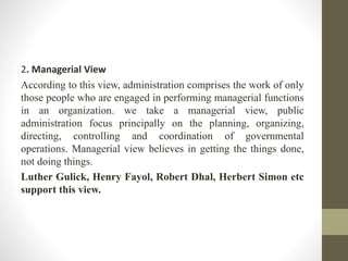 Introduction to Public Administration | PPTX