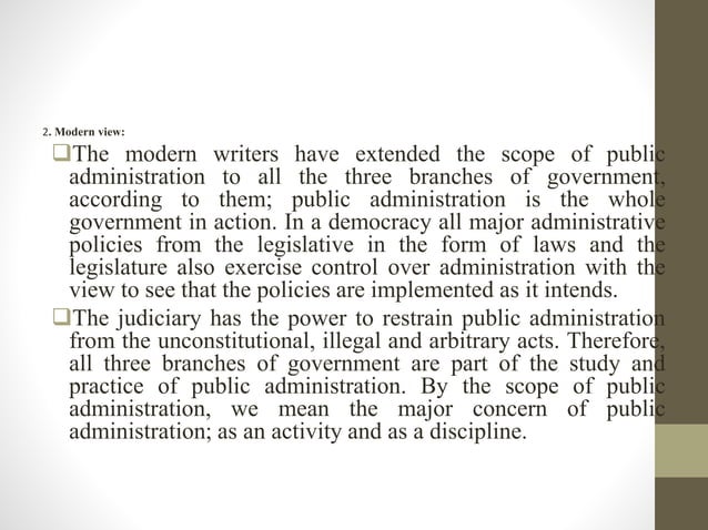 Introduction to Public Administration | PPTX