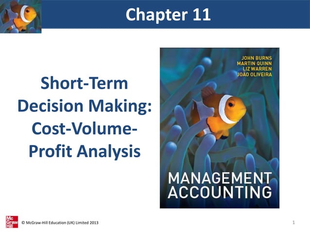 Chapter11.ppt/Cost Volume Profit Analysis | PPT