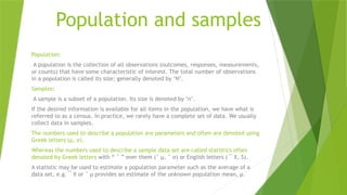 Probability Chapter 1 (Introduction to Statistics) | PPT