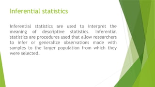 Probability Chapter 1 (Introduction to Statistics) | PPT