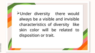 chapter 1 understanding diversity | PPTX