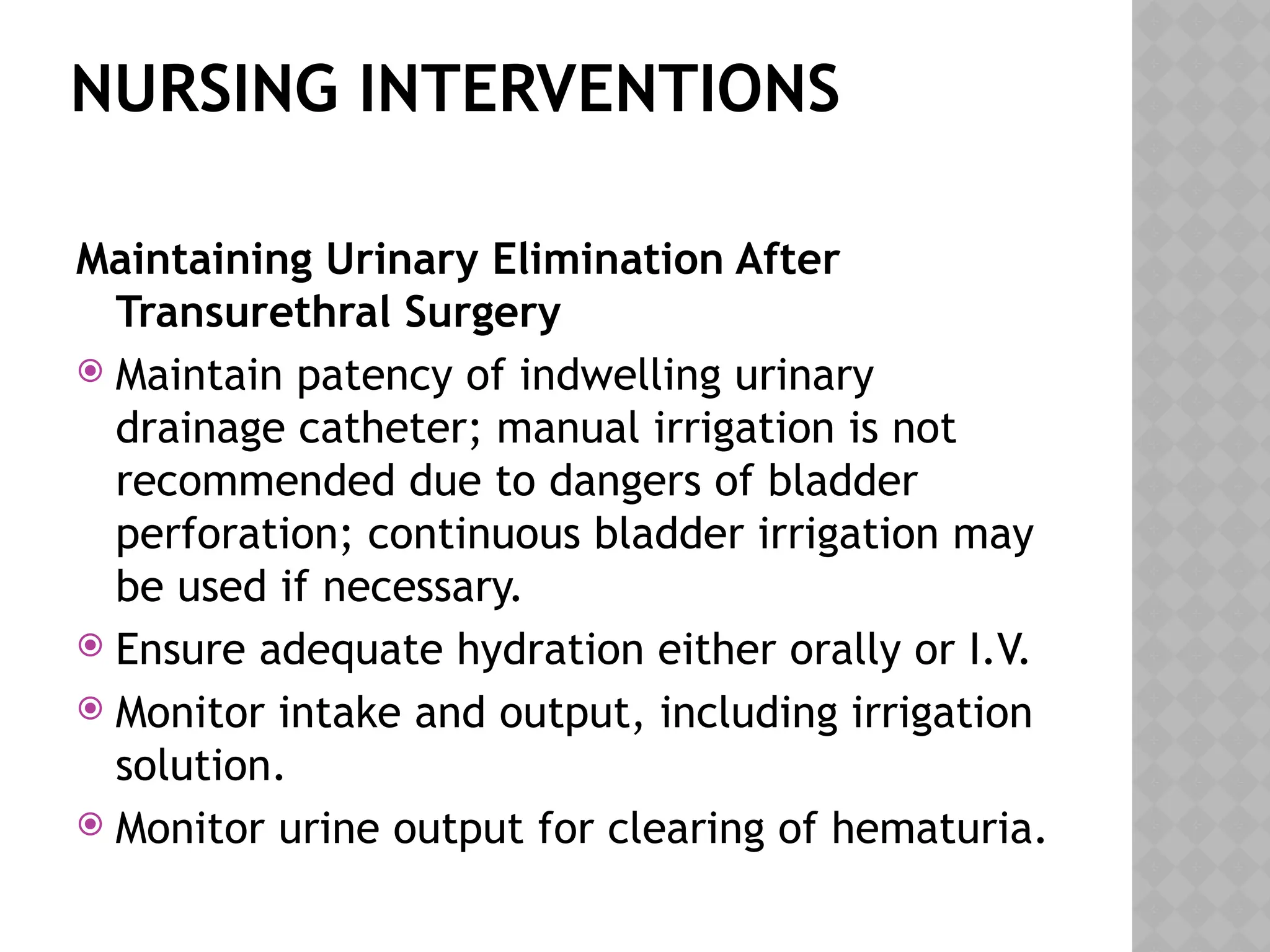 chapter 11.neurogenic bladder nursing care pptx | PPTX
