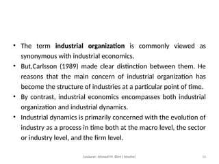Chapter 1 (1).pptx Introduction to Industrial Economics | PPTX