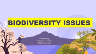 CHAPTER 11- BIODIVERSITY ISSUES.powerpoint | PPT