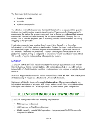 C11 - Broadcast Television | PDF