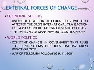 Chapter 11 - CHANGE PROCESS (2).ppt | Business | Business and Finance