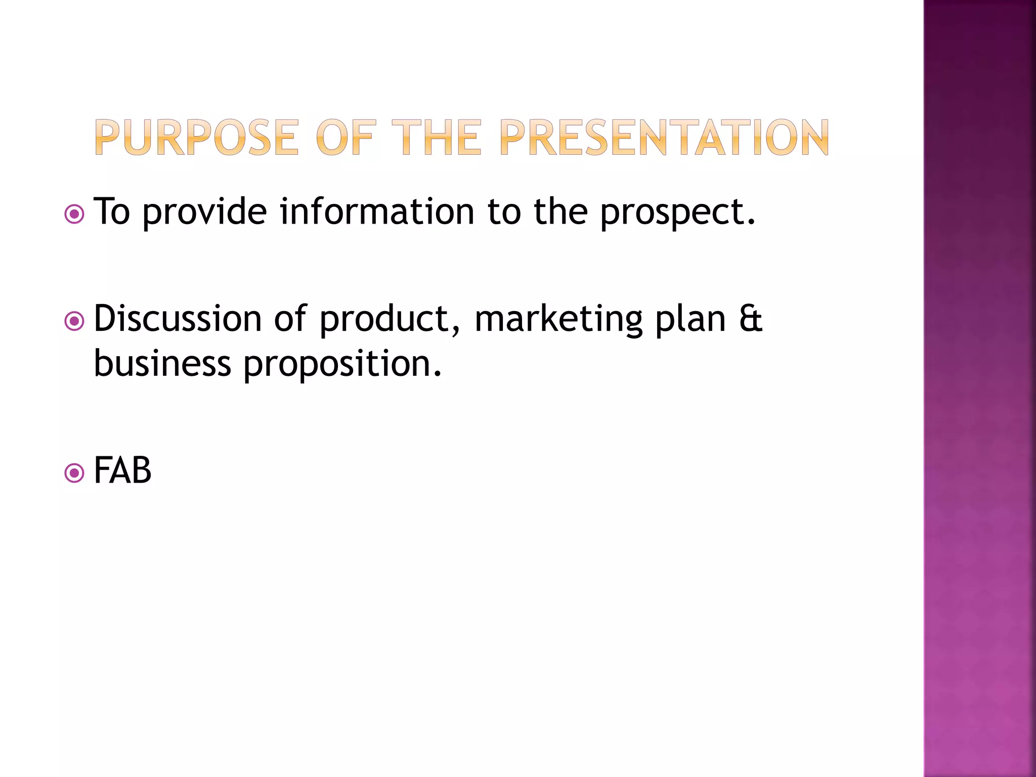 Elements of a Great Sales Presentation | PPTX
