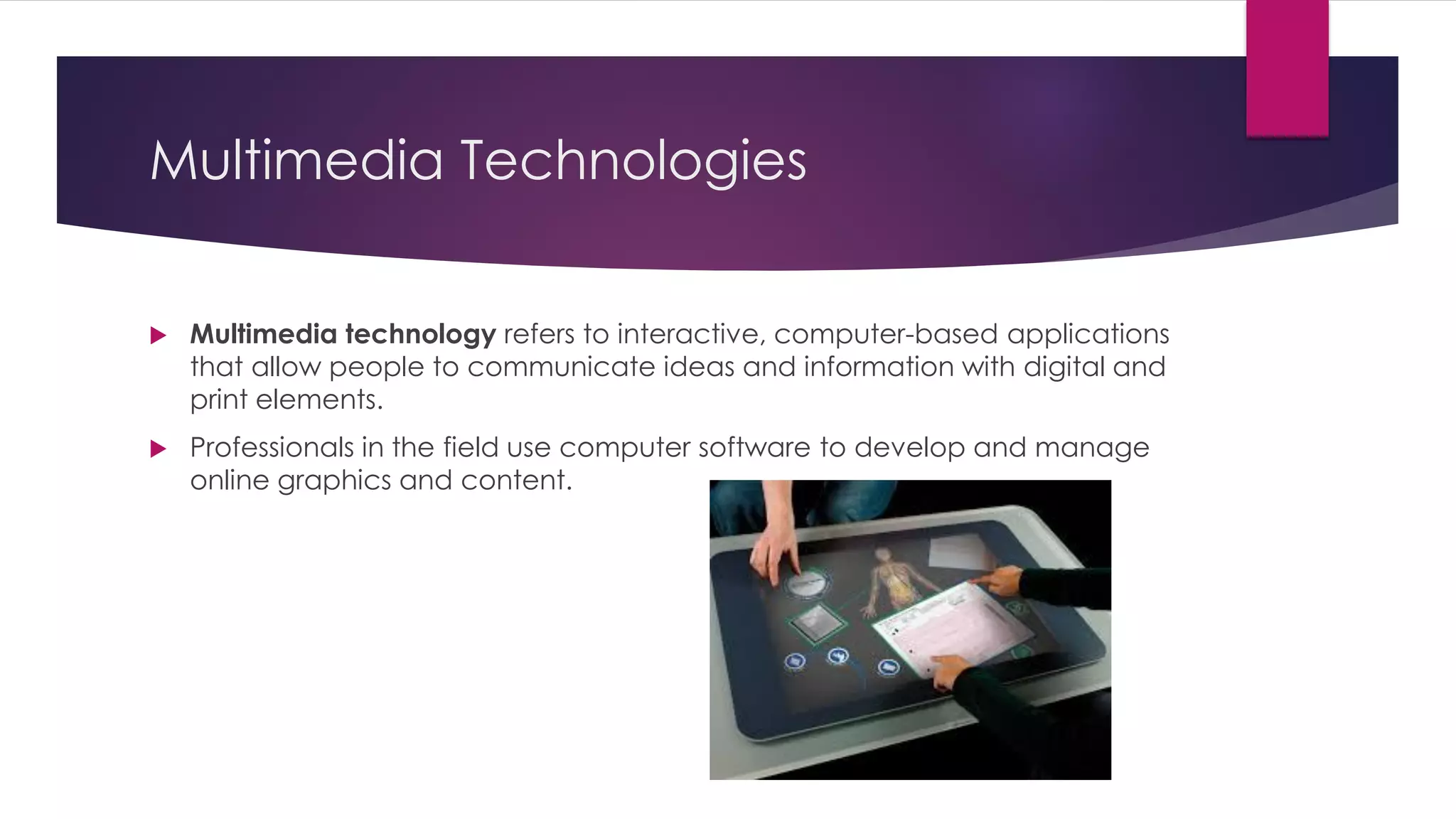 Chapter 11 - Emerging Multimedia Technologies | PDF