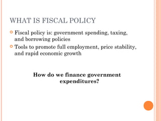 Chapter11 fiscal policy | PPT