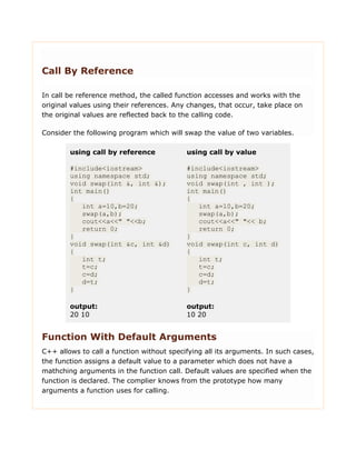 Chapter 11 Function | PDF