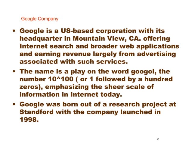 Designing Distributed Systems: Google Cas Study | PPT
