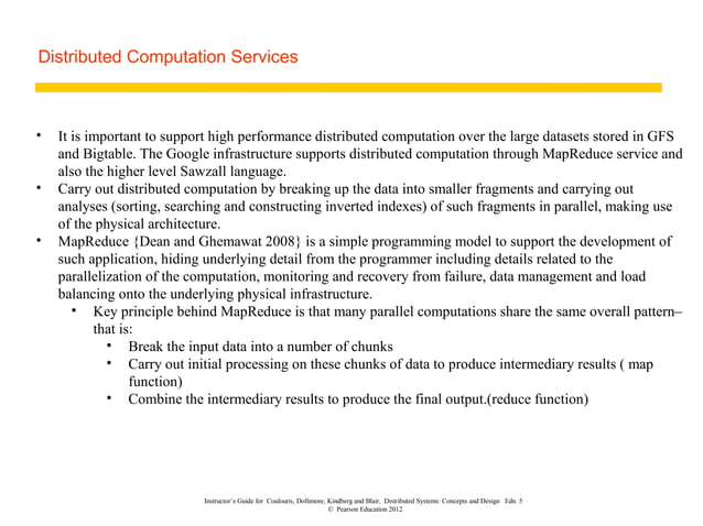 Designing Distributed Systems: Google Cas Study | PPT
