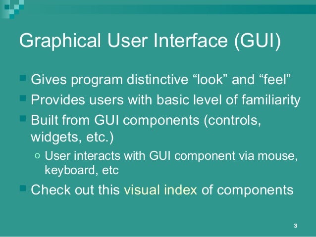 Chapter11 graphical components