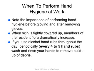 Chapter 11 hand hygiene | PPTX