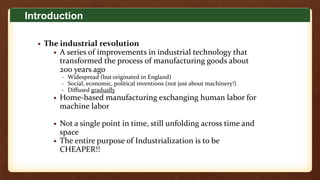 The Fundamentals of Industrial Geography | PPTX