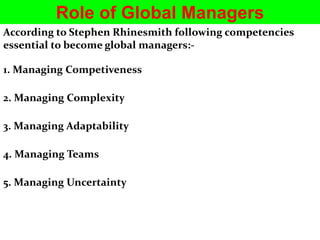 Chapter 11 international management | PPT