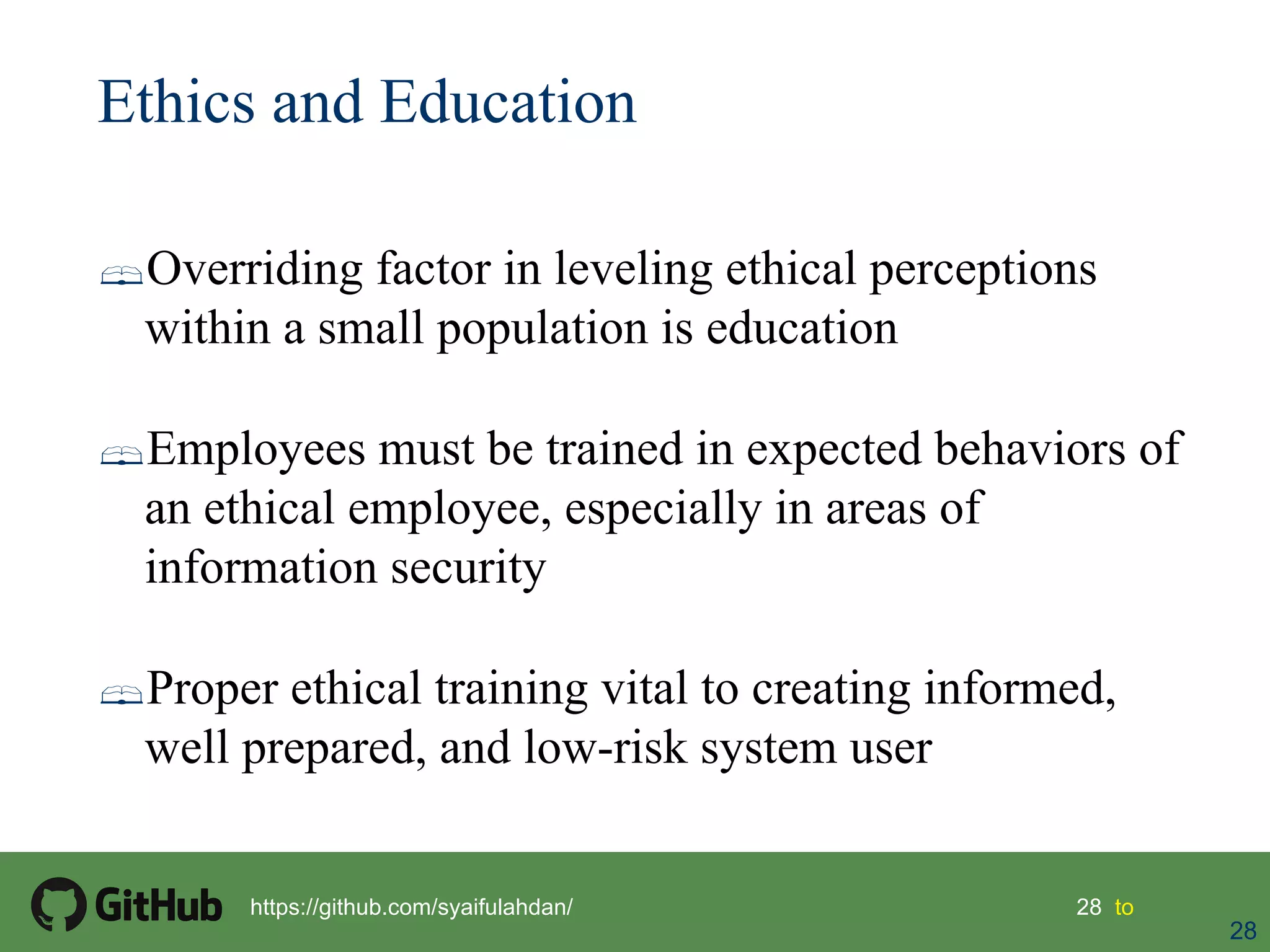 Chapter 11 laws and ethic information security | PDF