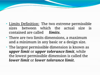 CHAPTER 11- LIMIT-FITS AND TOLARANCE.pptx