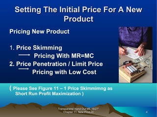 Chapter 11 New Product Pricing | PPT