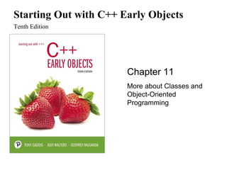 C++ Chapter 11 OOP - Part 1 | PPT