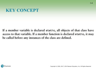 C++ Chapter 11 OOP - Part 1 | PPT