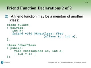 C++ Chapter 11 OOP - Part 2 | PPTX