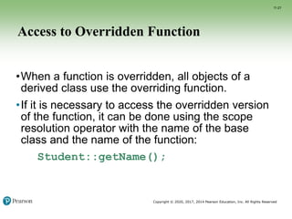 C++ Chapter 11 OOP - Part 7 | PPT