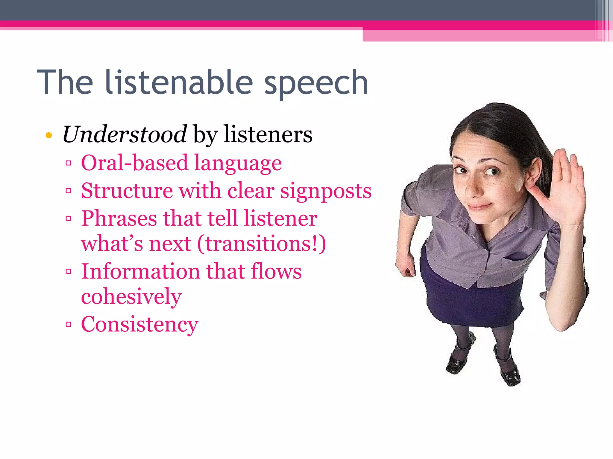 Chapter 11 - Public Speaking Planning The Message | PPT