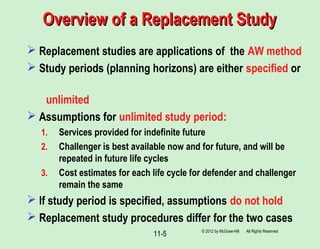 Chapter 11 replacement & retention decisions | PPT