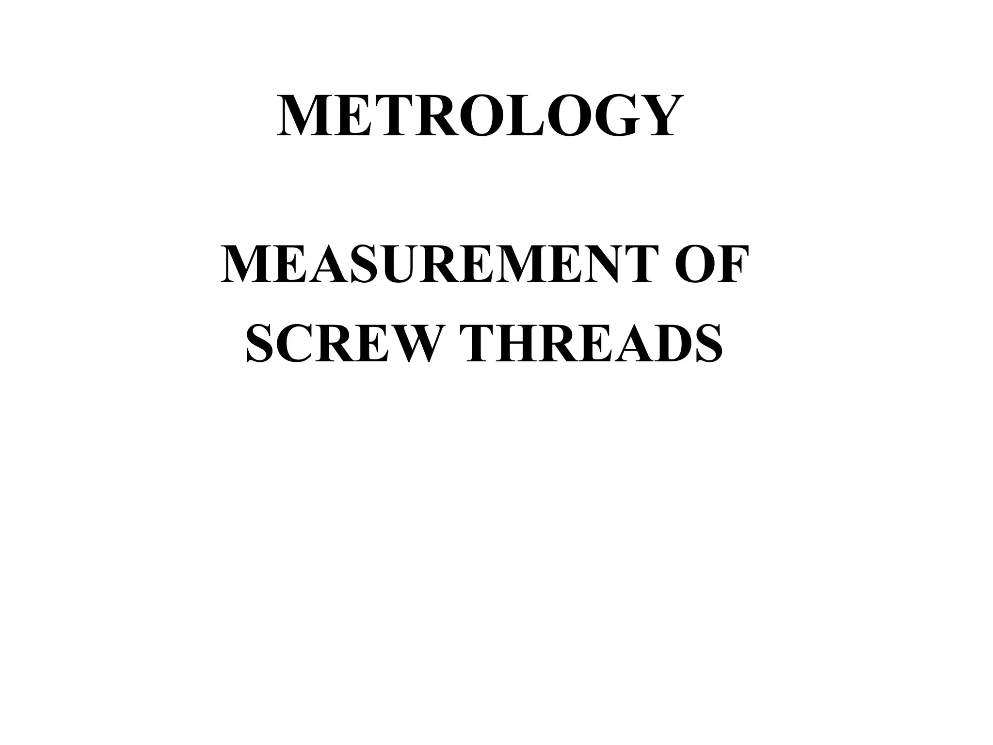 Chapter 11 - SCREW THREADS sllides.pdf . | PDF