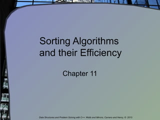 Chapter11 sorting algorithmsefficiency | PPT