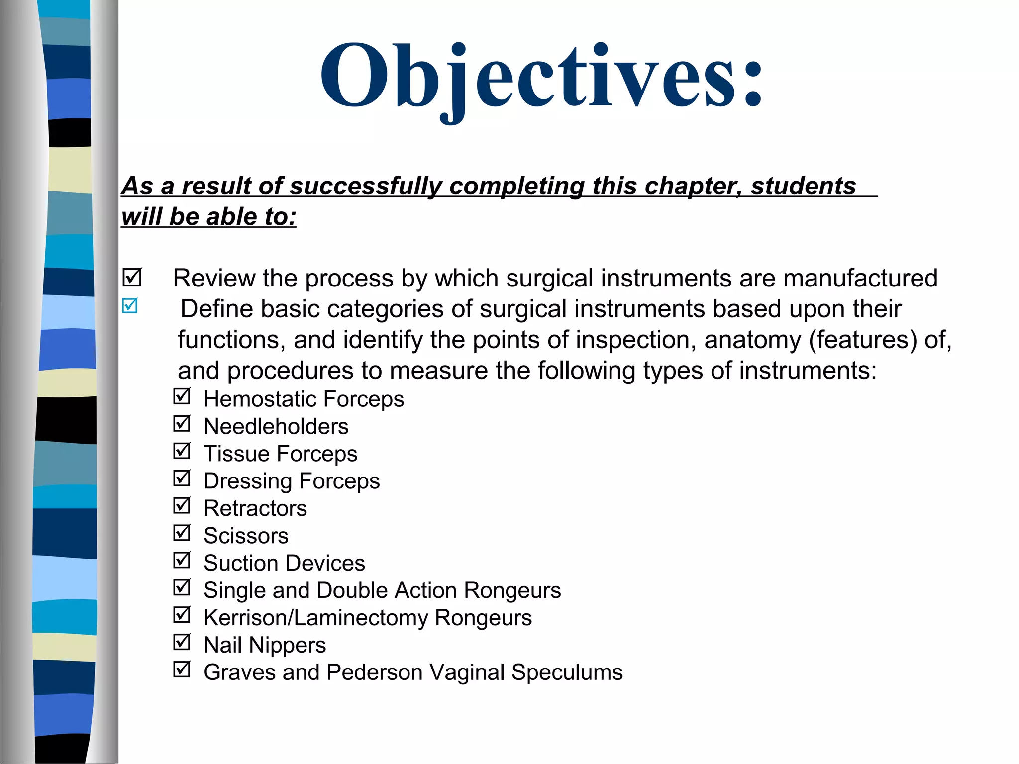 Chapter 11 surgical instrumentation | PPT