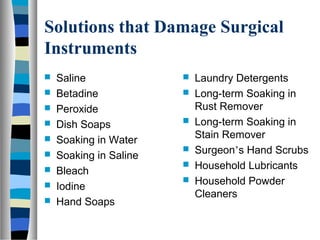 Chapter 11 surgical instrumentation | PPT