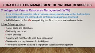 Chapter 11-Sustainable Management of Natural Resources.pptx ...