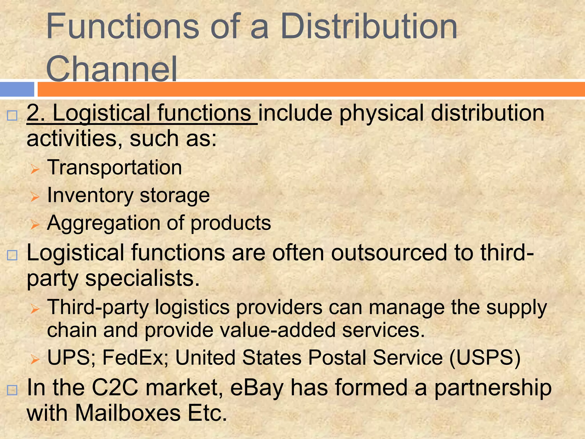 Chapter 11 the internet for distribution | PPTX