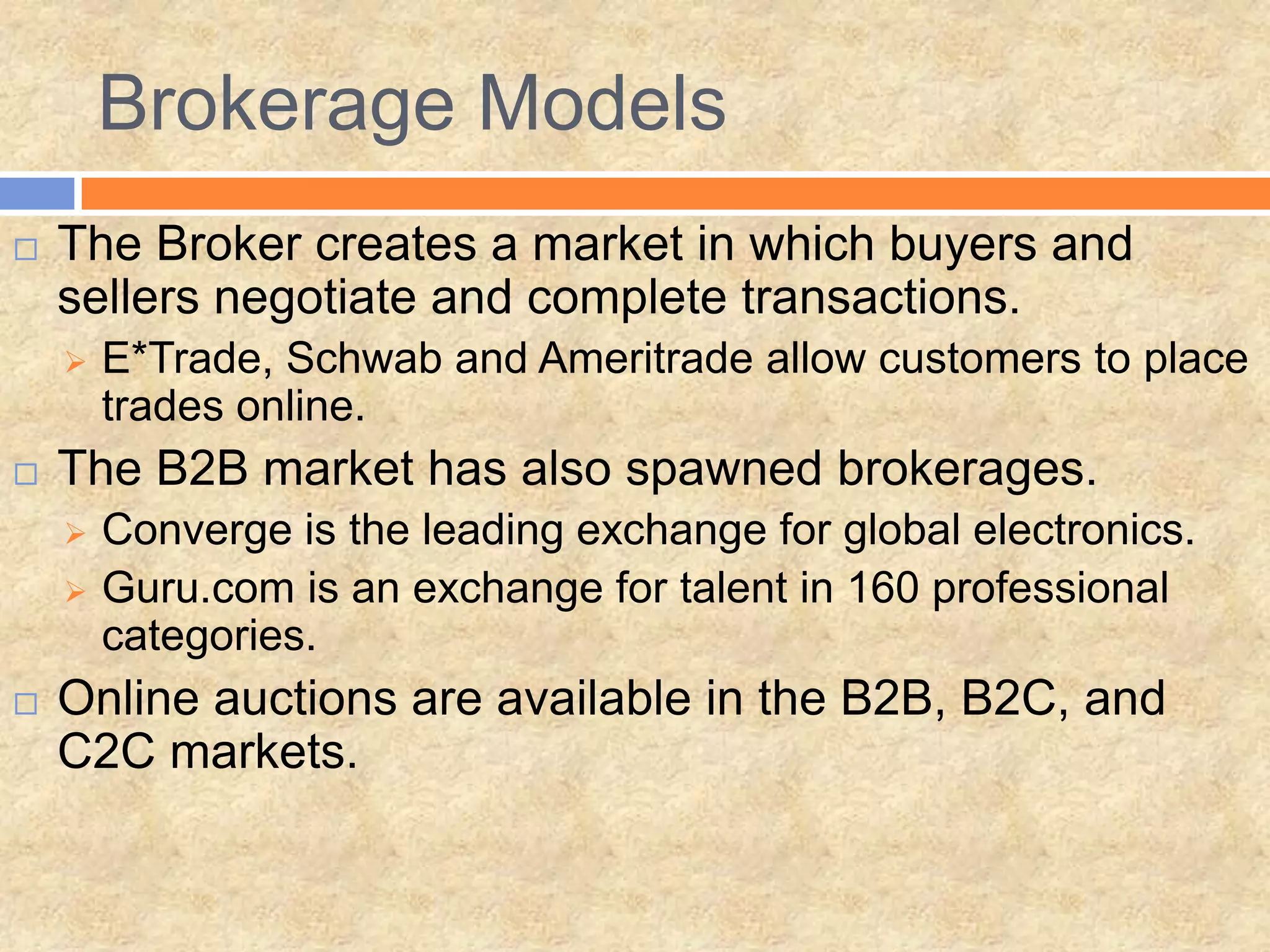 Chapter 11 the internet for distribution | PPTX