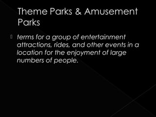 Chapter11 theme parks | PPT